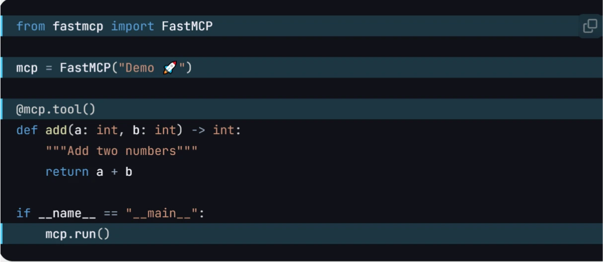 FastMCP：用于构建MCP服务器的开源Python框架-智汇AI